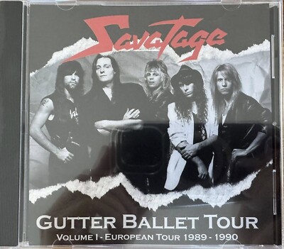 SAVATAGE - Gutter Ballet Tour - Volume I (European Tour 1989 – 1990*SOUNDBOARD) | eBay