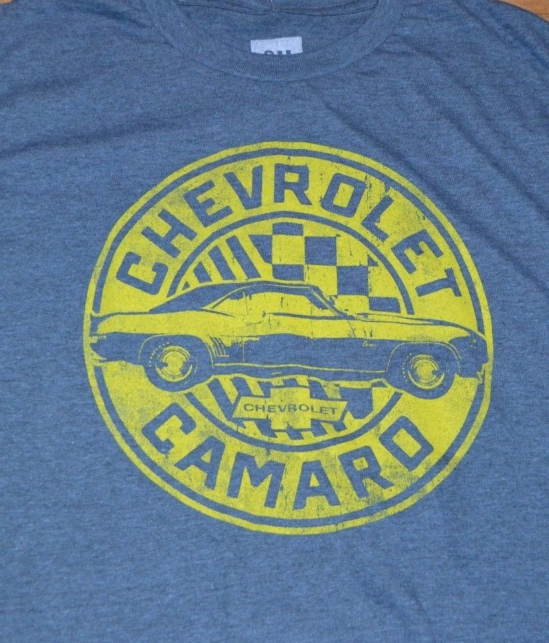 GM Chevrolet Camaro Officially Licensed GM Merchandise T-Shirt Tee New ...