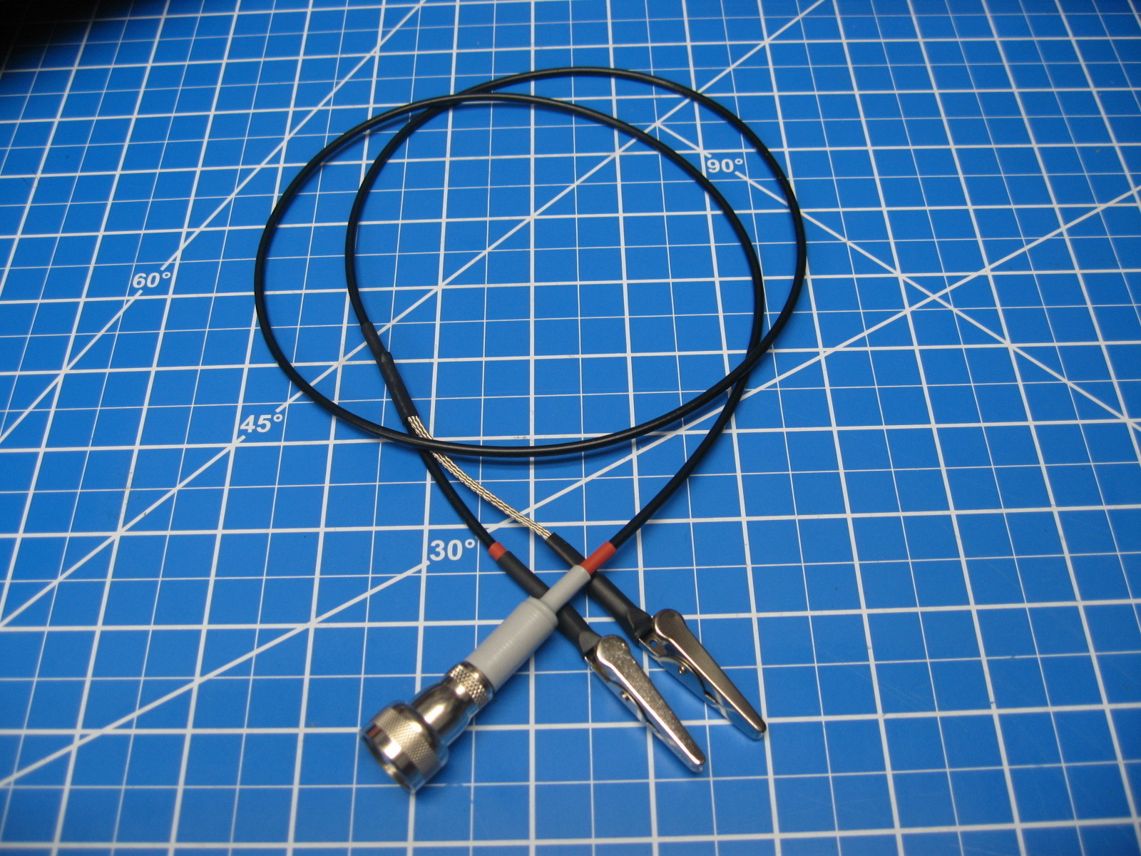 Custom Shielded Test Lead - for Vintage Test Gear - Oscilloscopes/VOM's ...