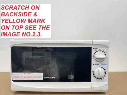 Cookworks 17 Litre Standard Microwave Oven 700W Defrost MM7 6 power ...