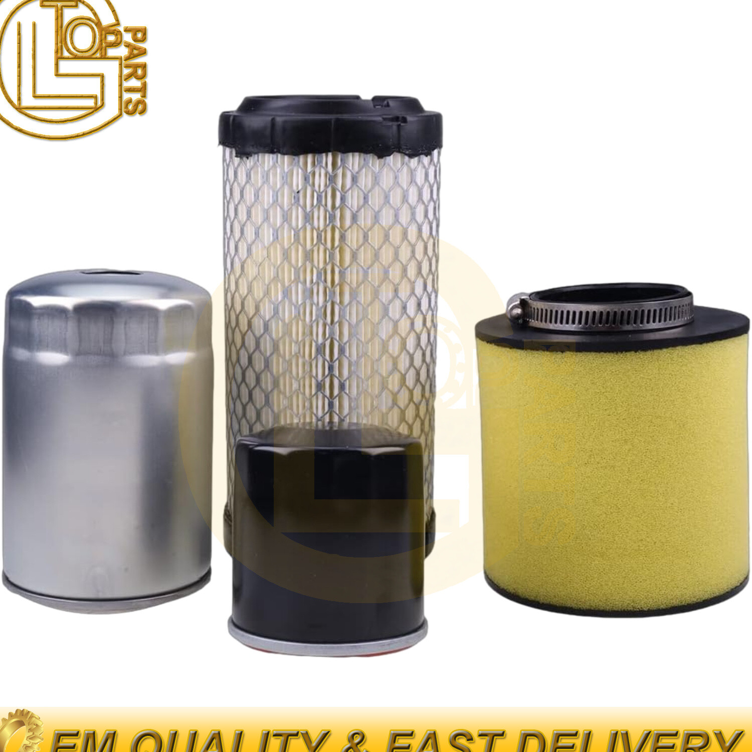 Filter Kit 11013-1290 11013-1263 51056-1051 for Kawasaki Mule 2510 3010 ...