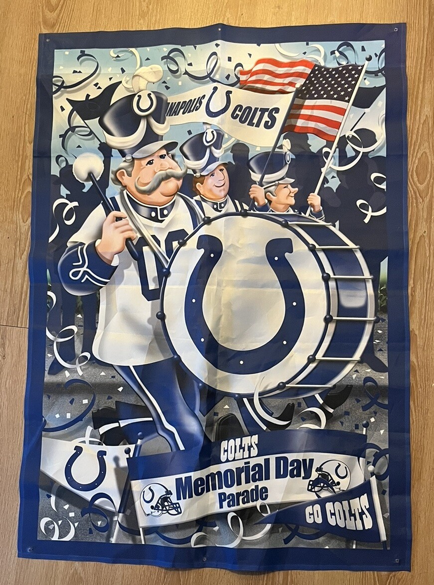 Indianapolis Colts Football Fans Memorial Day Parade Indoor Outdoor ...