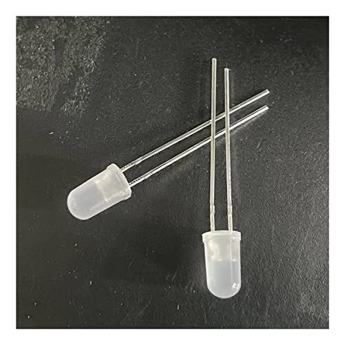 100pcs 5mm Dual Bi Color Polar Changing Red/green Led Diffused Leds ...