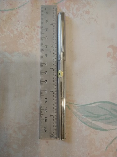 Genuine Montblanc Noblesse Silver Plated 14k-585 Fine Point Nib ...