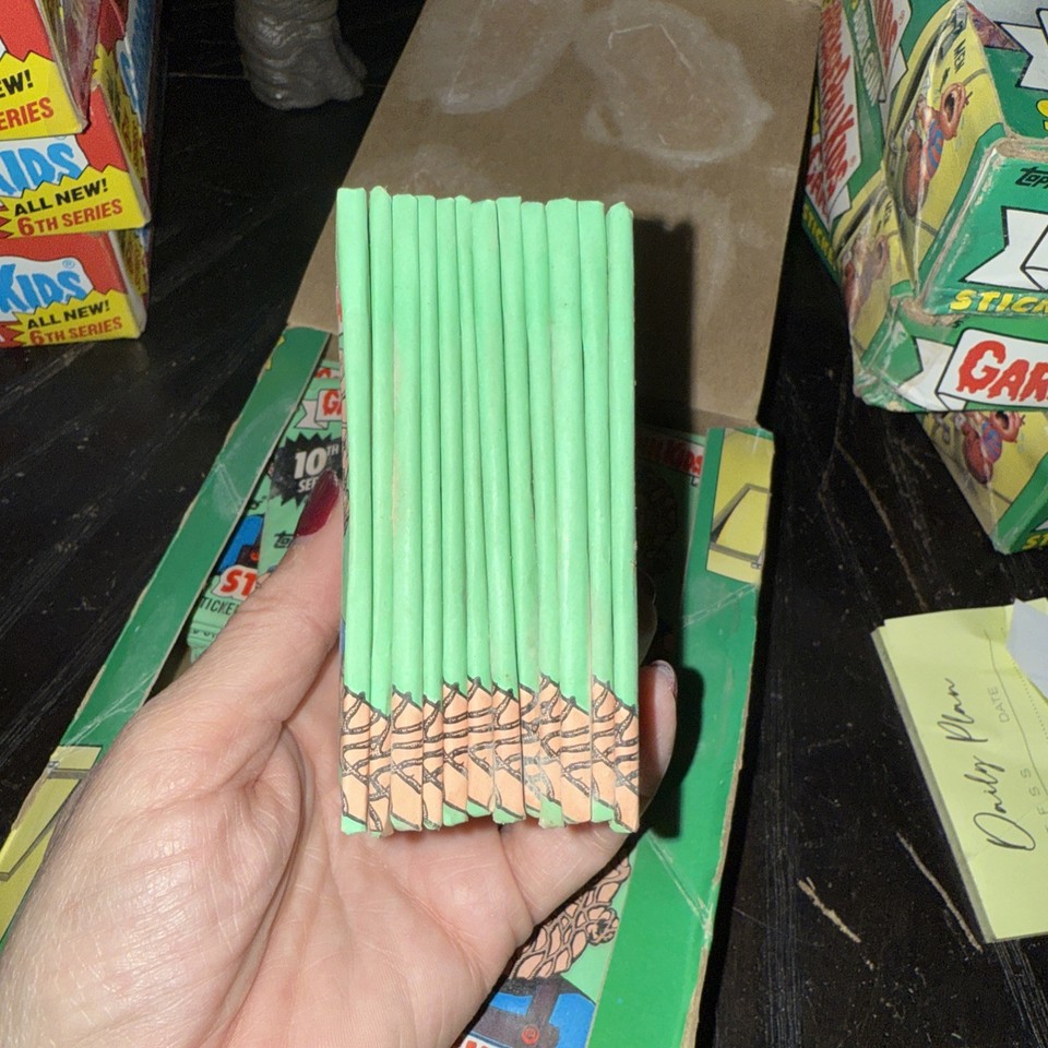 1987 Topps Garbage Pail Kids Original 10th Series 10 GPK 48 Packs Read ...