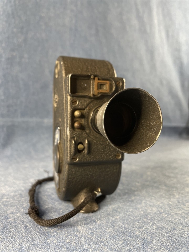 Vintage Bell & Howell FILMO Double Run Eight Wind Up 8mm Movie Camera ...