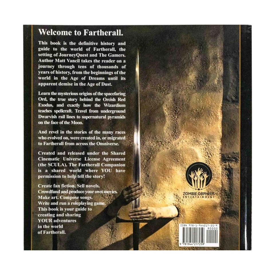 Zombie Orpheus RPG Fartherall Companion VG+ | eBay