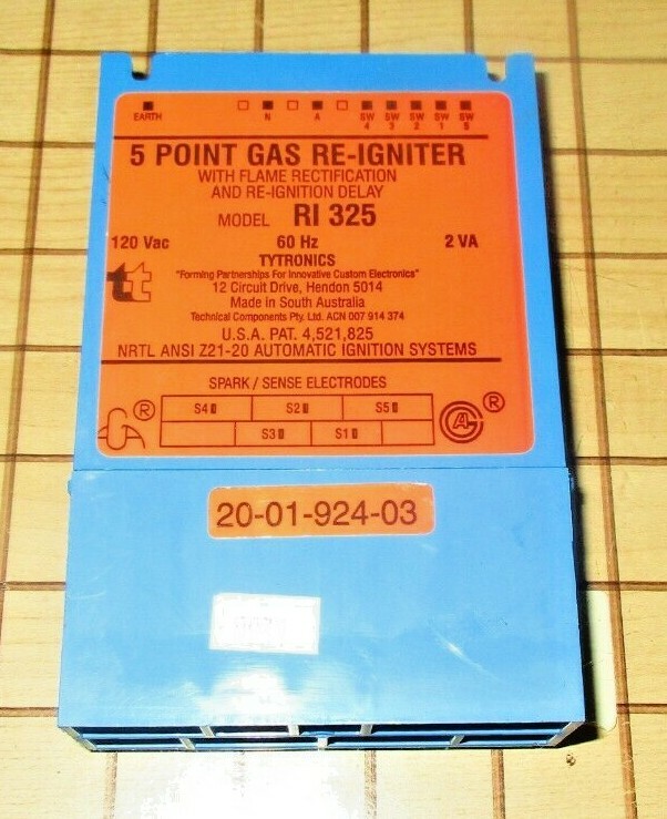 Thermador Range Cooktop Ignition/Spark Module RI325, 00753257, 20-01 ...