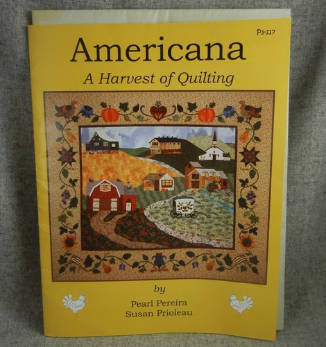 Americana Harvest of Quilting Applique Quilt Pattern P3 Designs ...