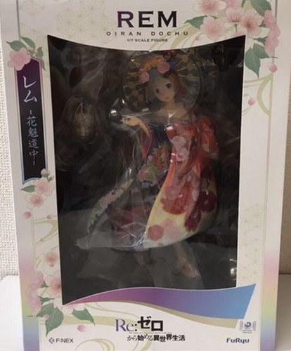 FuRyu F:NEX Re Zero Rem Oiran ver Figure bonus Betelgeuse omen mask ...