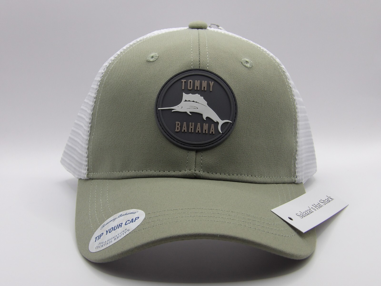 Tommy Bahama Mesh Trucker hat Adjustable Green | eBay