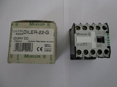 Klöckner Moeller DILER-22-G DIL ER-22-G 24V DC Hilfsschütz -Neu (K53 ...