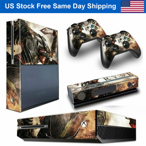 Custom Vinyl Decals Skin Cover Stickers Gift for Xbox One Console & 2 ...