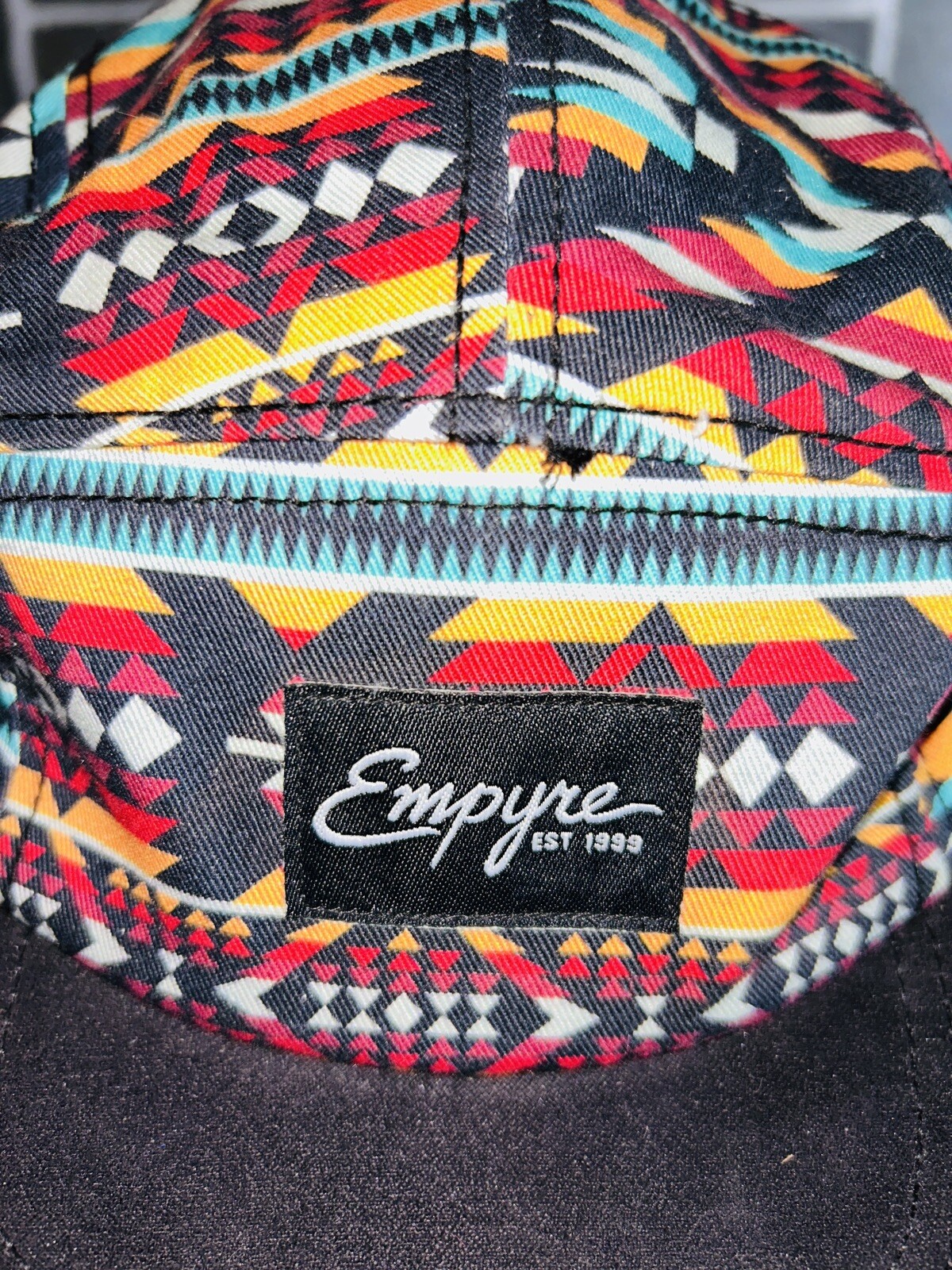 Empyre Multicolored Aztec Southwester Panel Hat Strapback Baseball Cap ...