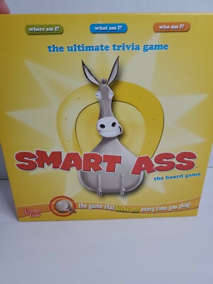 University Games Smart Ass - The Ultimate Trivia Board Game ...