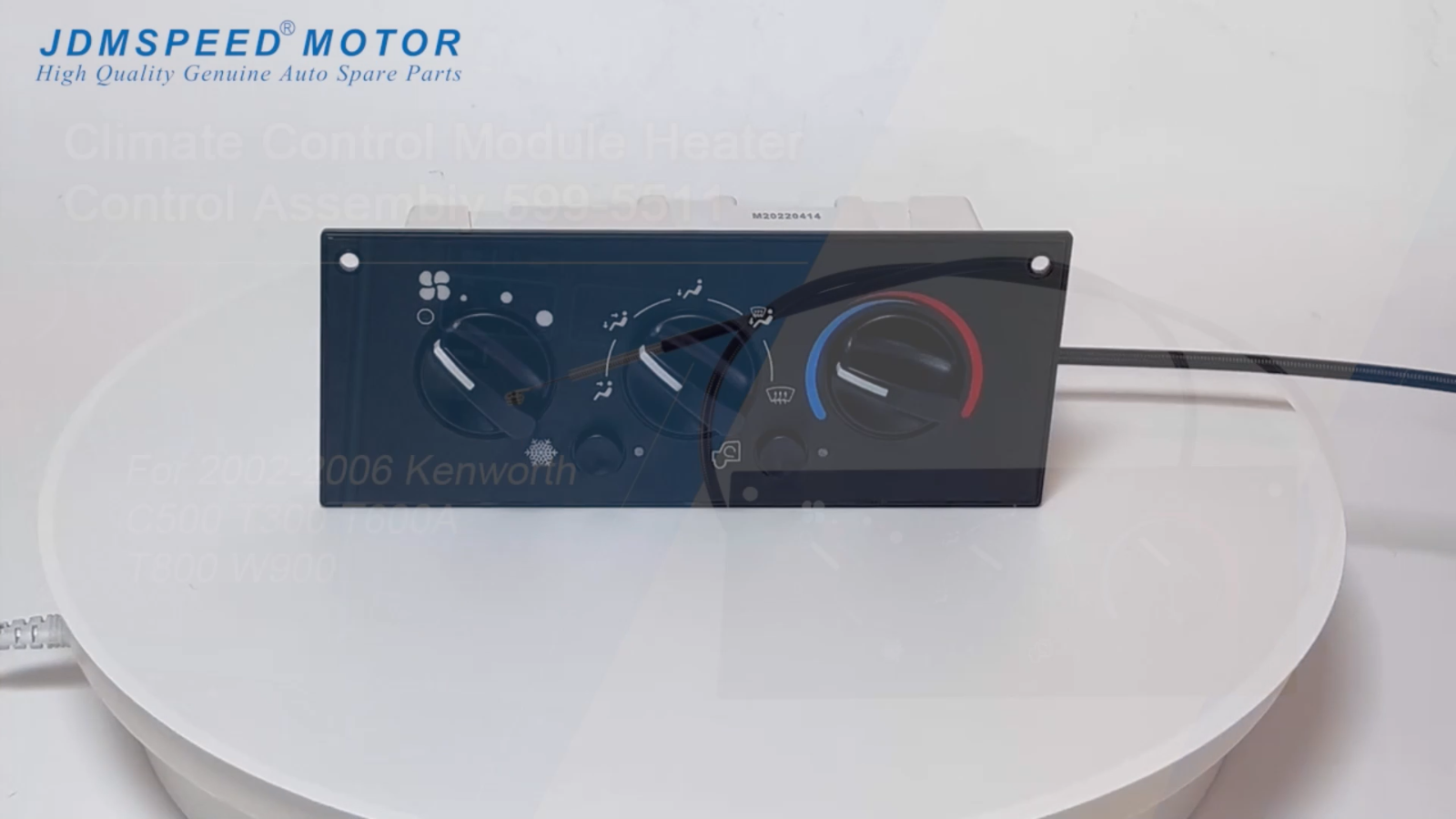 New Heavy Duty Heater Control Assembly For Kenworth W900 T800 T600A ...