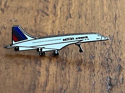 PINS PIN VINTAGE AVION PLANE BRITISH AIRWAYS CONCORDE | eBay