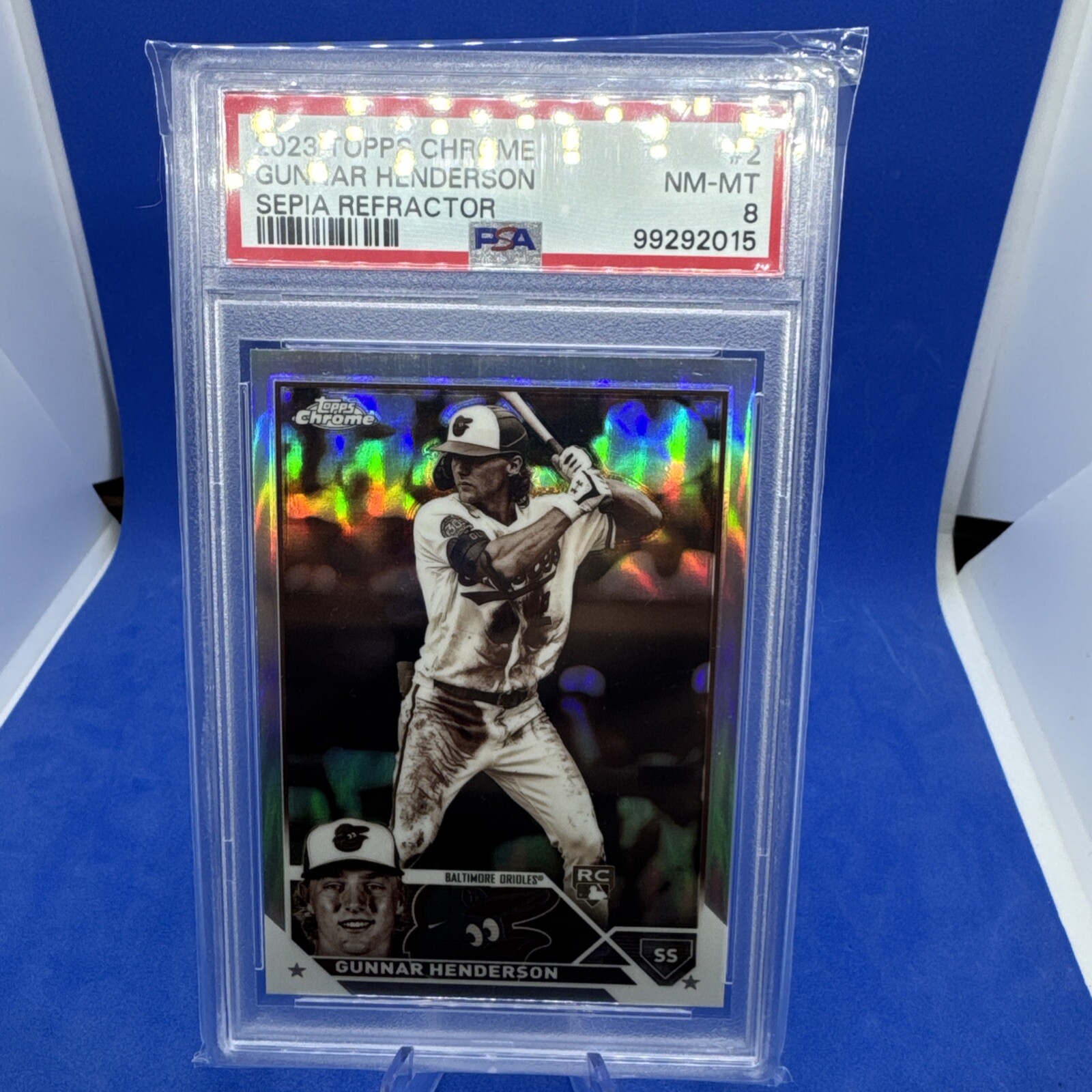 2023 Topps Chrome - Gunnar Henderson #2 Sepia Refractor (RC) for sale ...