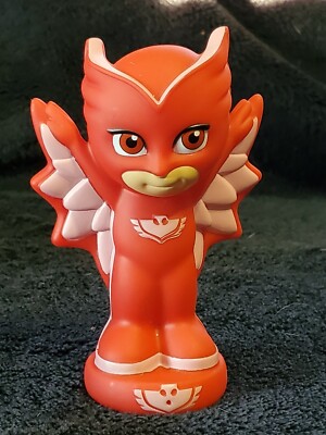 4.5" PJ Mask Red OWLETTE Rubber Toy Frog Box Just Play | eBay