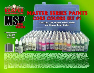 Reaper: Paint Sets: Master Series Paints Core Colors Set #1 | eBay ...