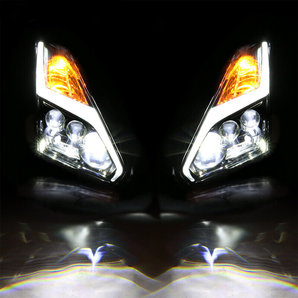 Fit 2017+ Nissan GTR R35 LED Headlights w/Bulb /Fog Lights /Front ...