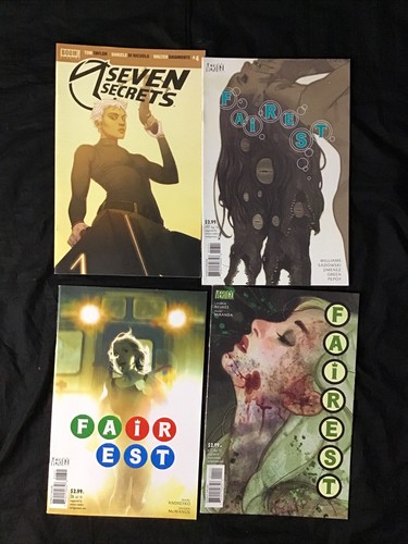 Jenny Frison Store Variant DC Vertigo Comics Adam Hughes FAIREST #11 ...