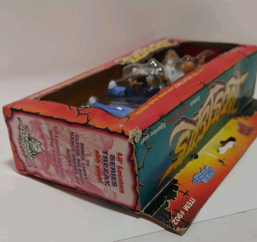 Vintage Lil Locsters series 3 Figures Tagger spray paint dog Homies ...