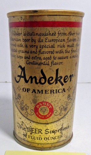 Andeker of America beer can vintage steel (#29) | eBay