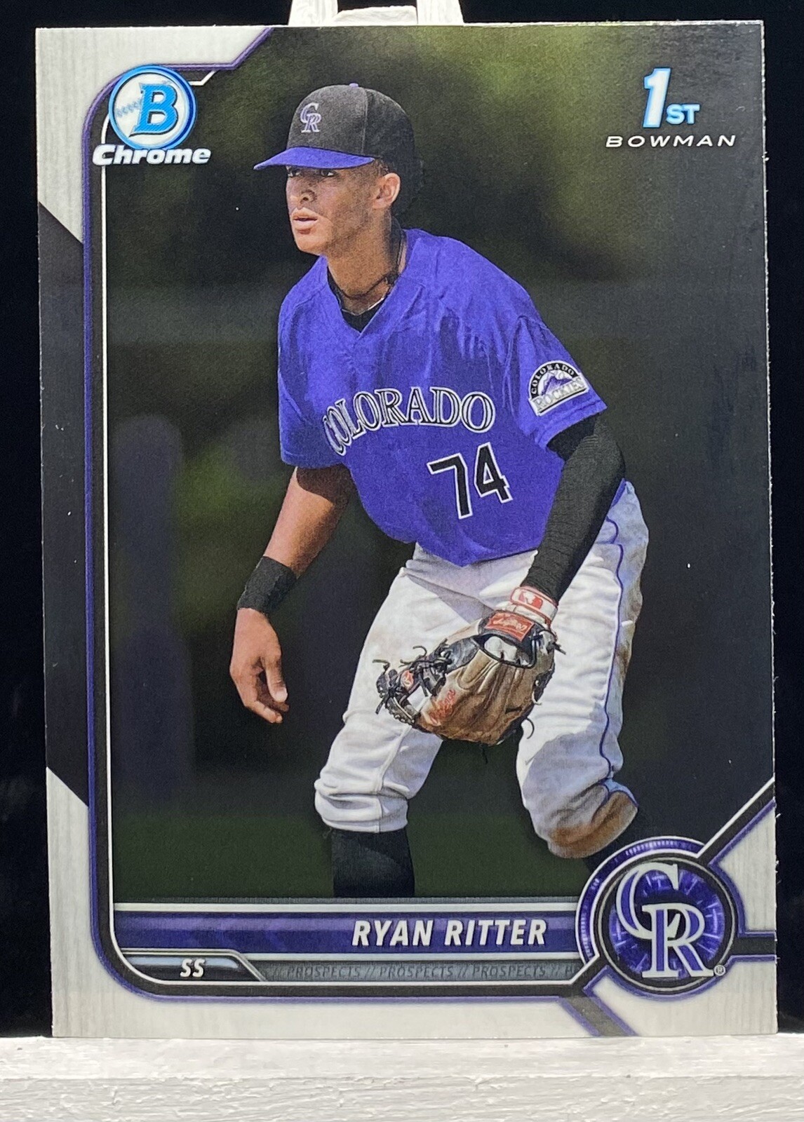 2022 Bowman Draft Ryan Ritter 1st Bowman Chrome Prospect BDC-136 ...