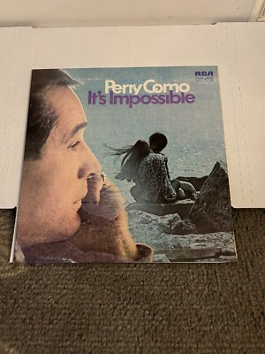 Perry Como It's Impossible RCA Records LSP-4473 LP 1970 EX-NM | eBay
