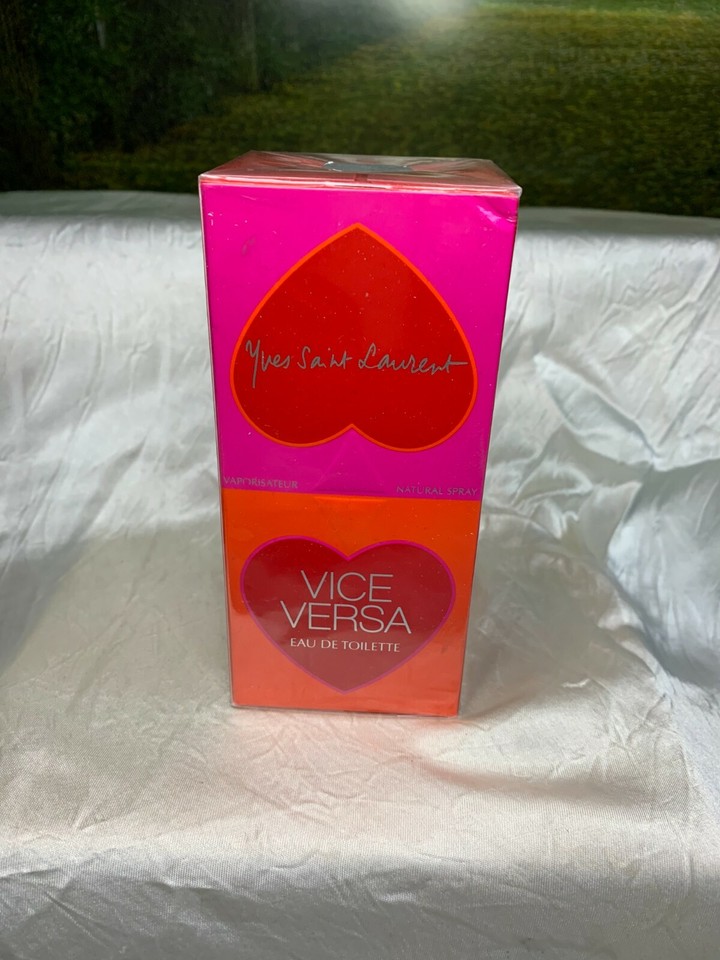 YVES SAINT LAURENT VICE VERSA EDT SEALED 100ML SPRAY | eBay