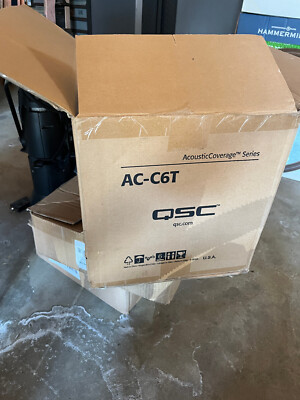 qsc ac-c6t ceiling speaker -white | eBay