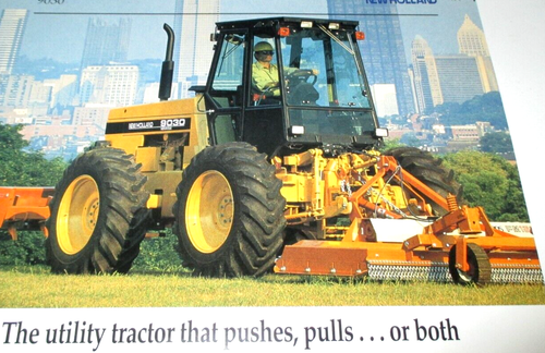 New Holland 9030 Tractor Spec Sheet / Sales Brochure Literature Ad NH ...