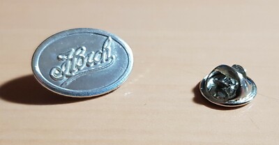 Listening pin silver with stamp 100 years listening - dimensions ...