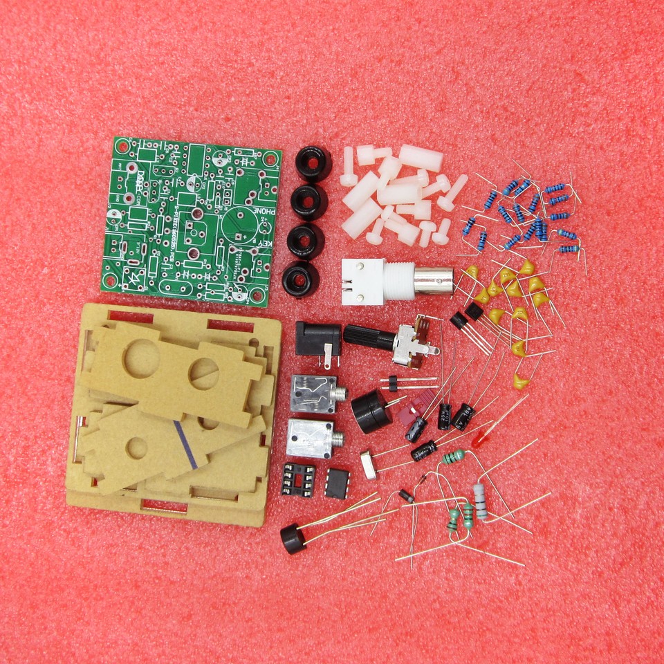DIY 9-13.8V S-PIXIE CW QRP Shortwave Radio Transceiver 7.023khz + case ...
