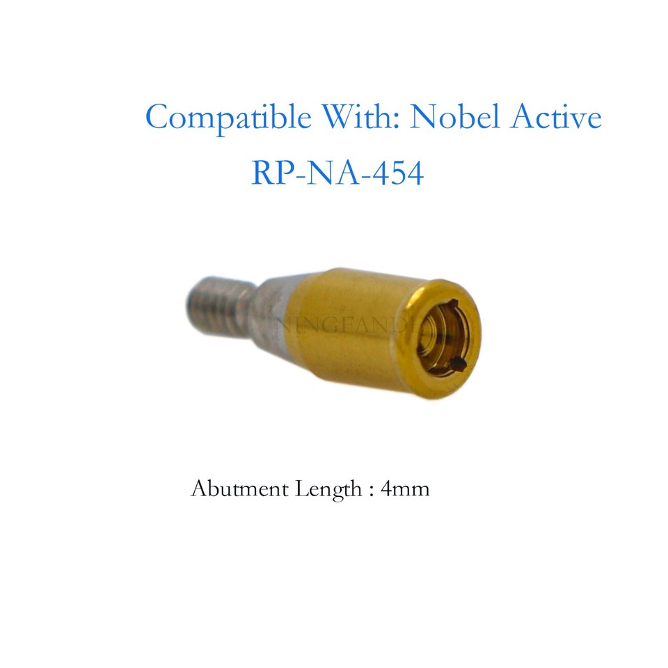 Implant Fit for Nobel Biocare RP AH=4.0mm Locat0r Abutment,Dental ...