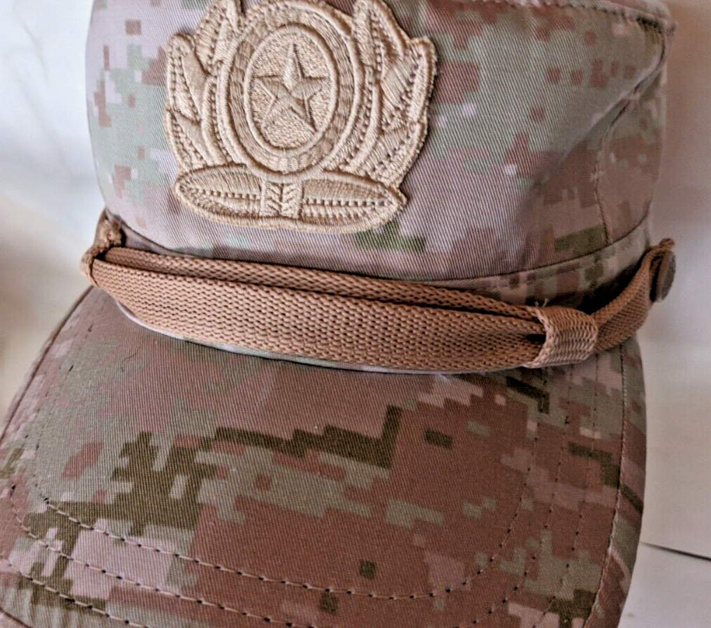 Syrian summer field cap with cockade beige numeral VKPO RF Armed Forces ...