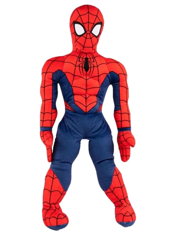 Spider-Man Pillow Buddy 26" Large Plush Spiderman Cuddle Pillow Pal ...