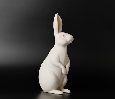 Japanese Pottery Rabbit Okimono Object SS87 | eBay