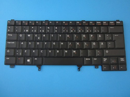 Teclado Suecia/Finlandia Dell Latitude E6220 E6420 E5420 E5430 04HF59 ...