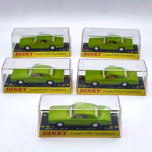 Lot Of 5Pcs Atlas 1:43 Dinky toys 1419 COUPE FORD THUNDERBIRD Diecast ...