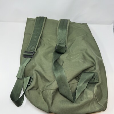 US Military Army Duffle Duffel Bag, OD Green, Nylon, Top Load | eBay