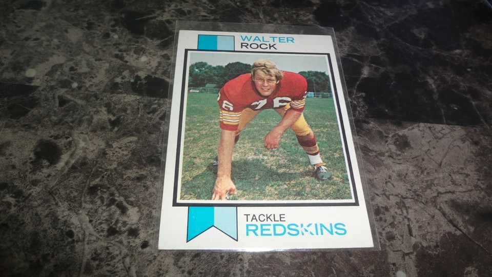 1973 TOPPS # 169 WALTER ROCK FOOTBALL CARD | eBay