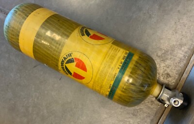 Survivair Luxfer 30 MIN MINUTE SCBA Firefighter Bottle Tank 09/01 CGA ...