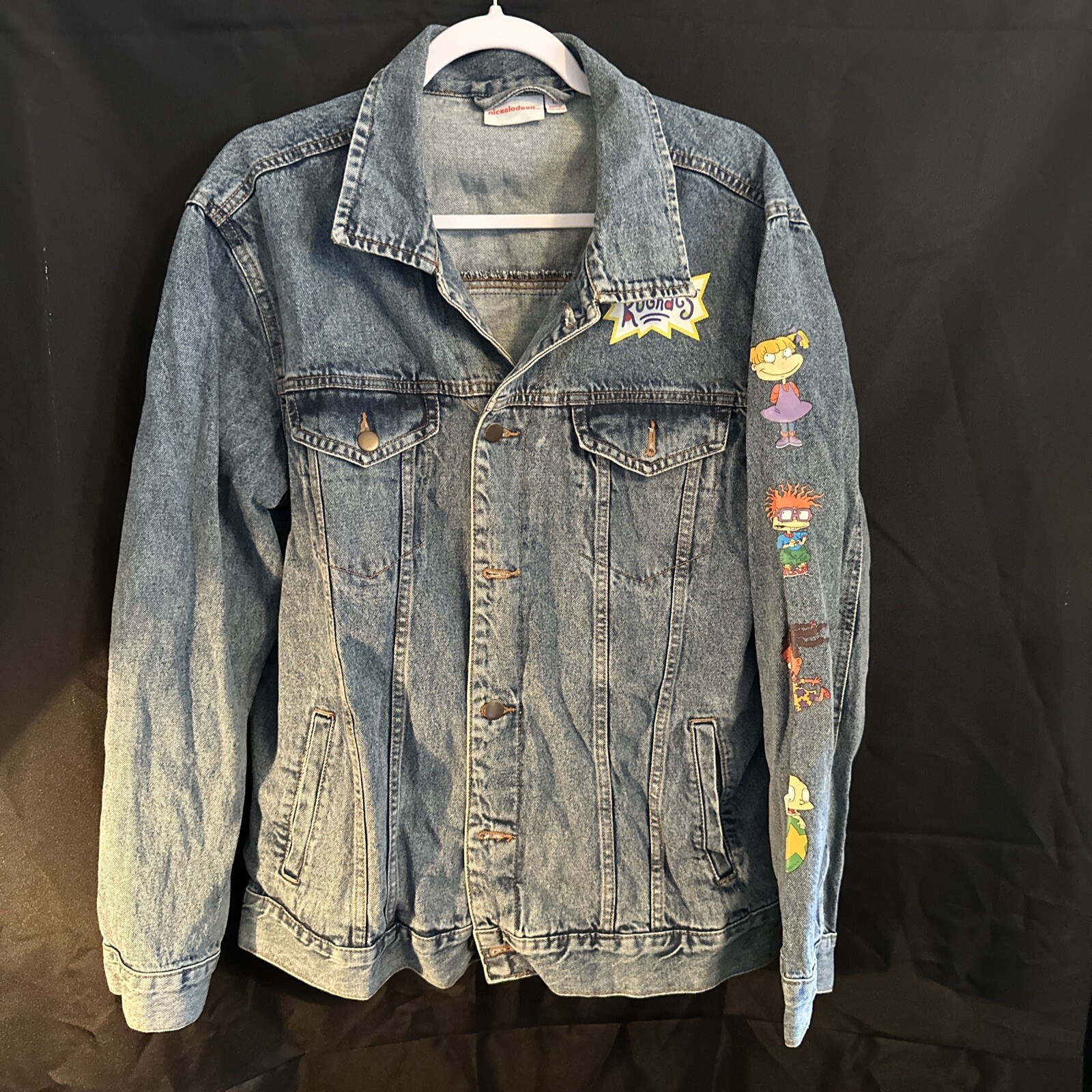 Vintage Jean Nickelodeon Rugrats jacket 90s - Gem