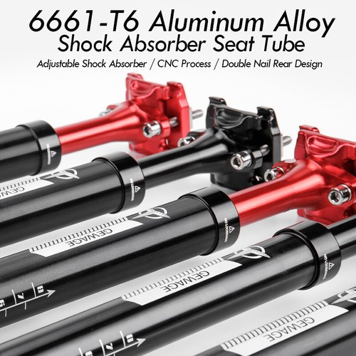 MTB Bicycle Suspension Seatpost Shock Absorber Dropper Road Bike Seat ...