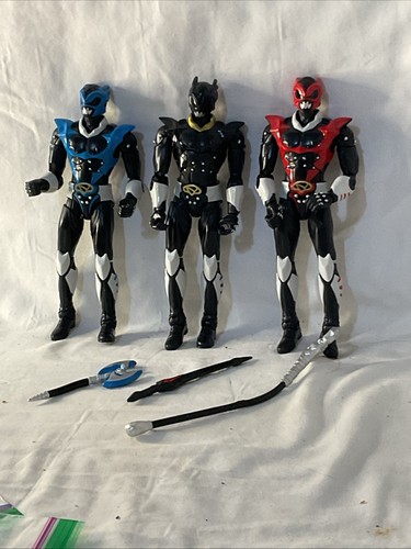 Power Rangers In Space Legacy Psycho Collection Figures & Weapons Lot ...