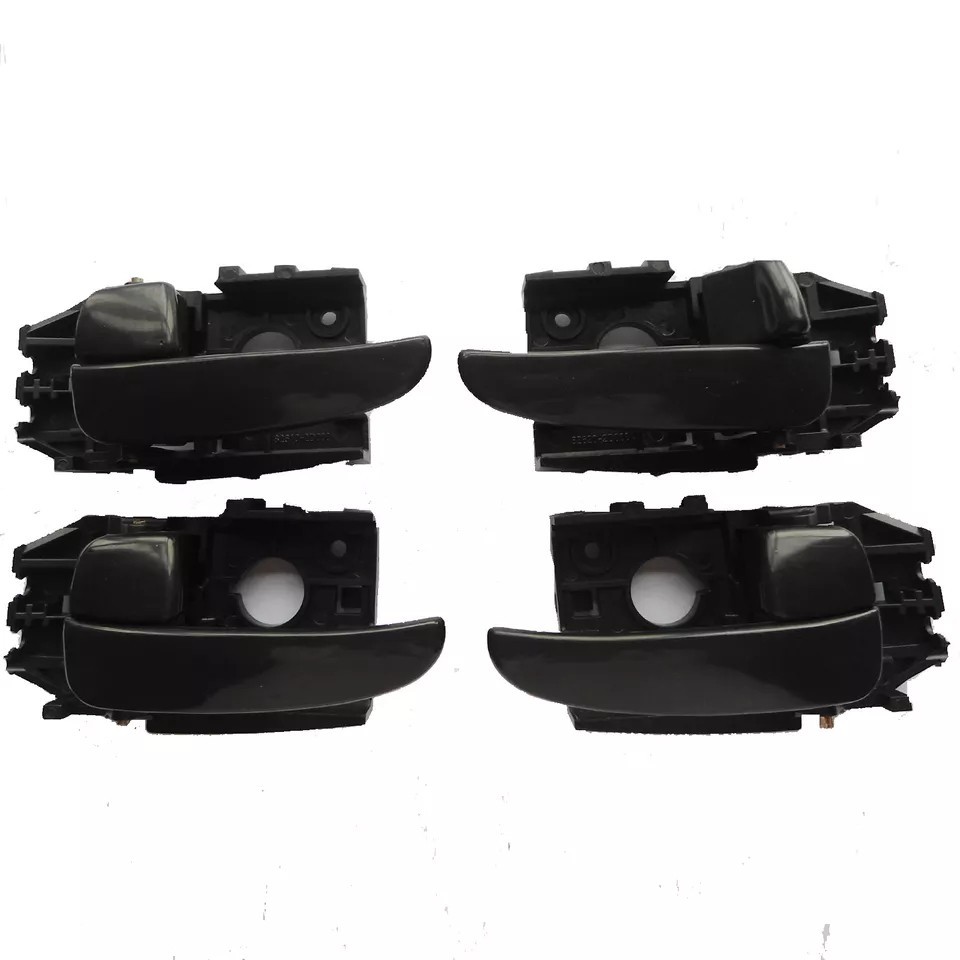 Fit 2001-2006 Hyundai Elantra Inside Black Front Rear Left Right Door ...