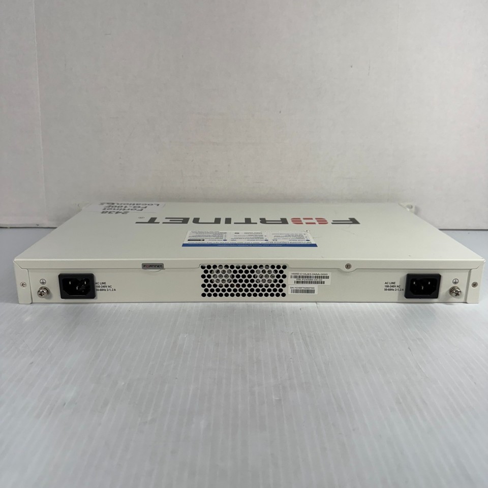 Fortinet FortiGate FG-100F Next-Gen Firewall Security Appliance USED | eBay
