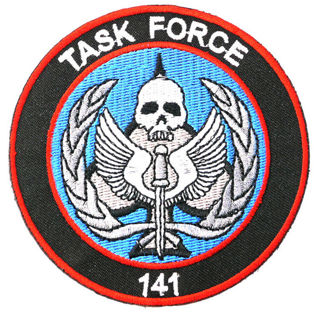 CALL OF DUTY TASK FORCE 141 U.S. ARMY USA PATCHES BADGES HOOK PATCH -02 ...